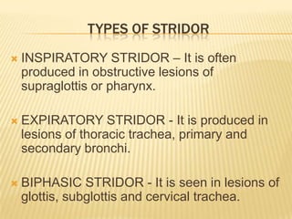 Stridor | PPTX