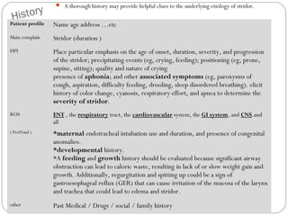 Stridor | PPT