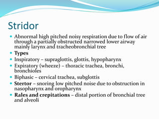 Stridor | PPT