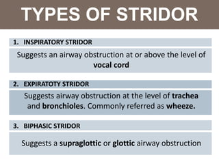 Stridor | PPT