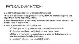 Stridor | PPTX
