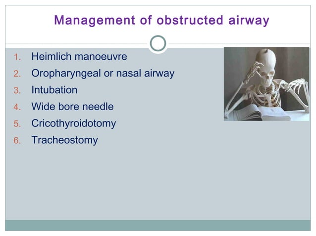 Stridor and management of obstructed airway | PPT | Air Travel | Travel ...