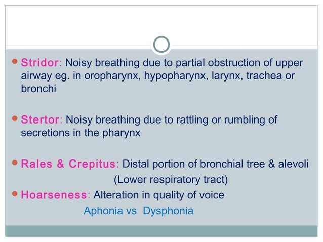 Stridor and management of obstructed airway | PPT | Air Travel | Travel ...