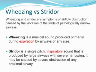 Stridor In Vocal Cord Palsy | PPTX