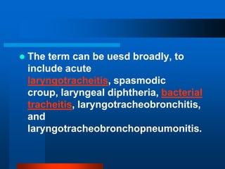 croup | PPTX