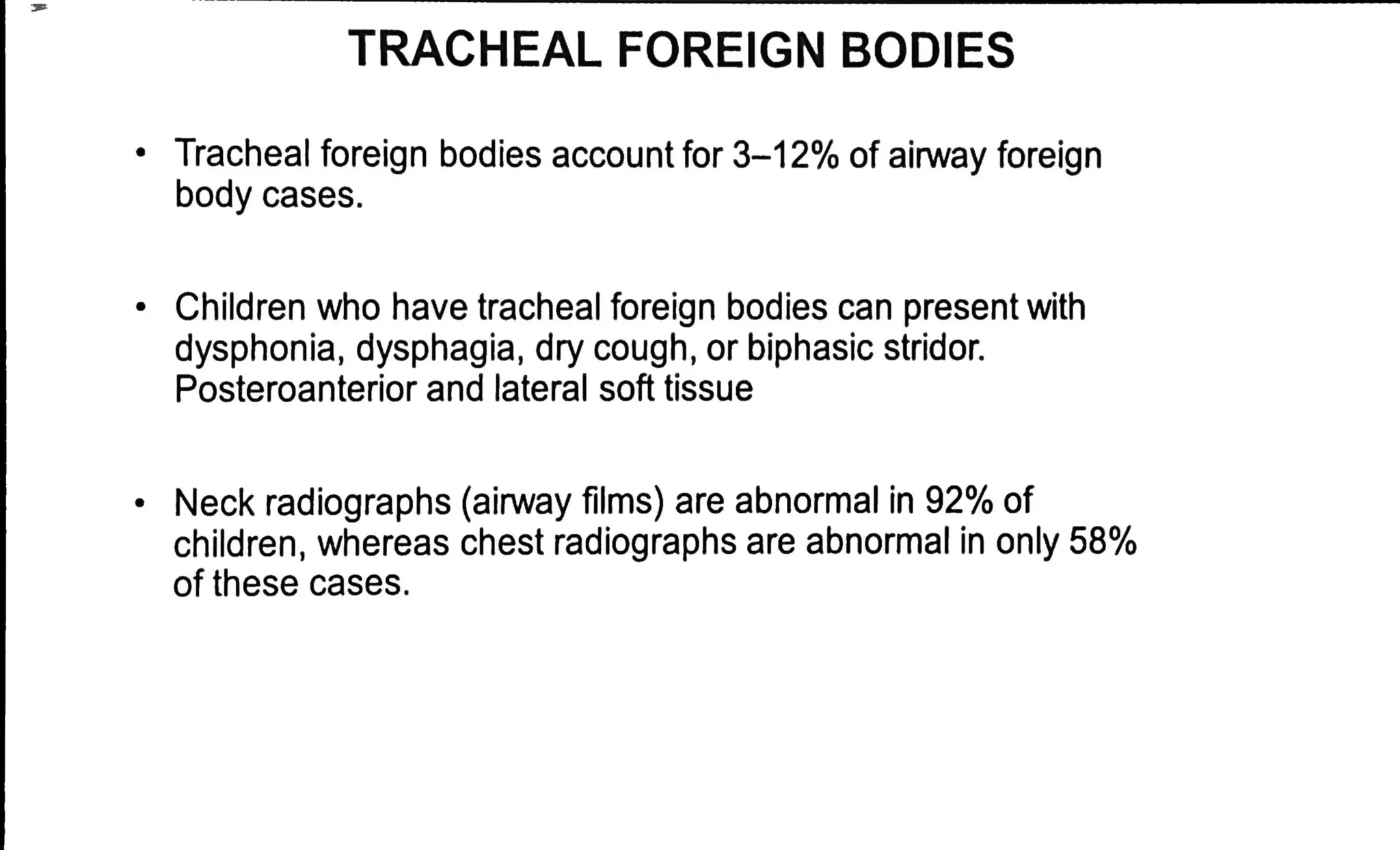 Approach to Stridor in Children - Pediatrics | PDF