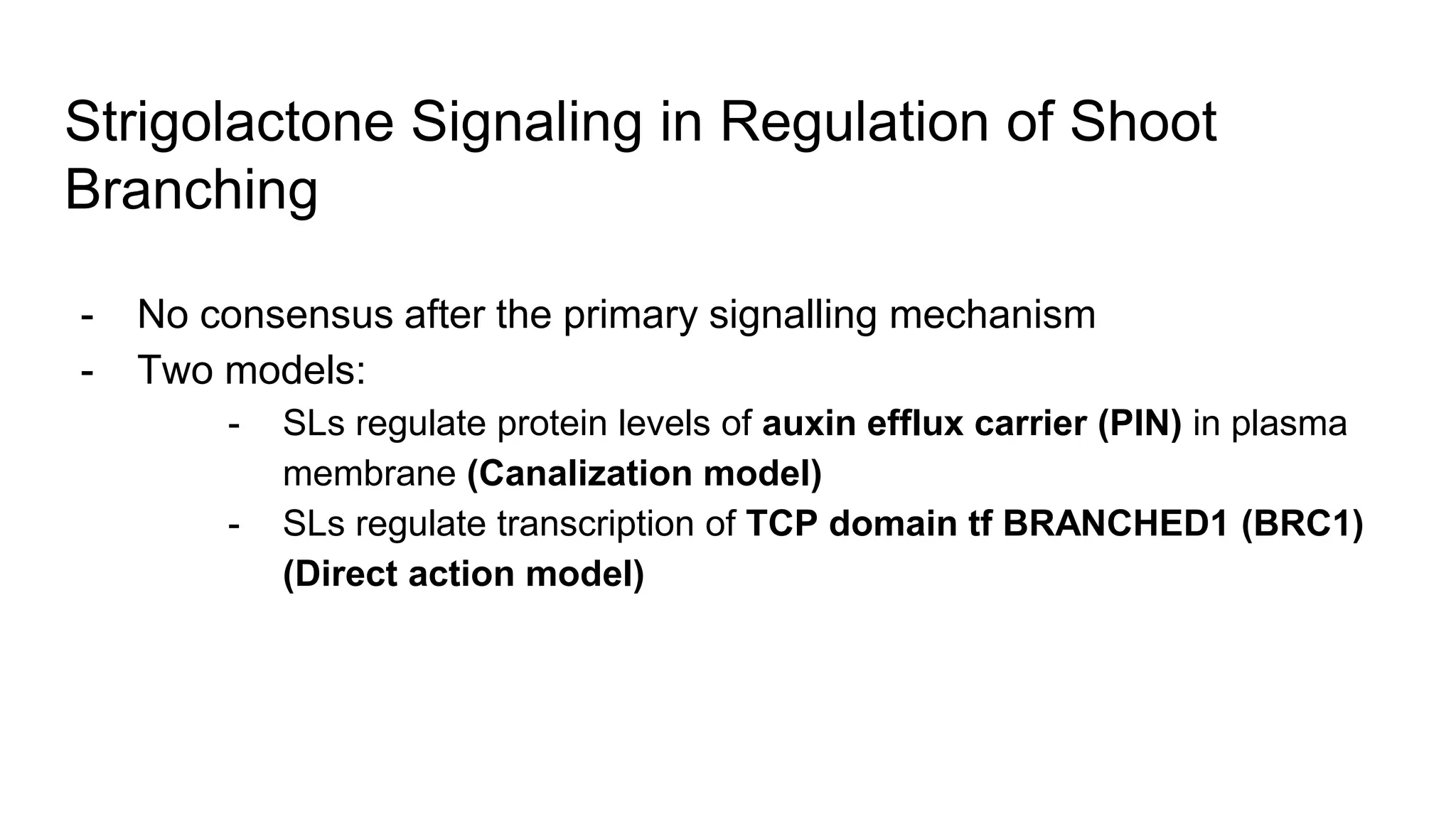 Strigolactones | PPTX