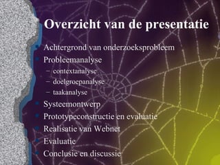 Strijker, A. (1997). Webnet | PPT