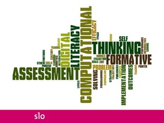Designing learning trajectories for computational thinking | SITE2017 | PPT