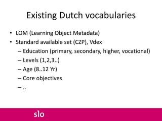 Dutch Digtial Curriculum Framework and Personalized Learning | PPT