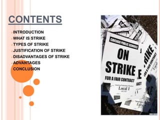 Strike in India | PPTX