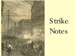Industrial Revolution Strikes | PPT