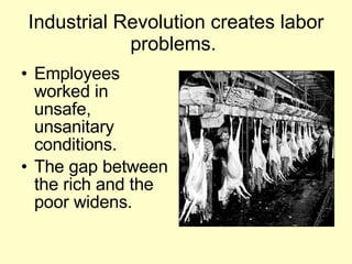 Industrial Revolution Strikes | PPT