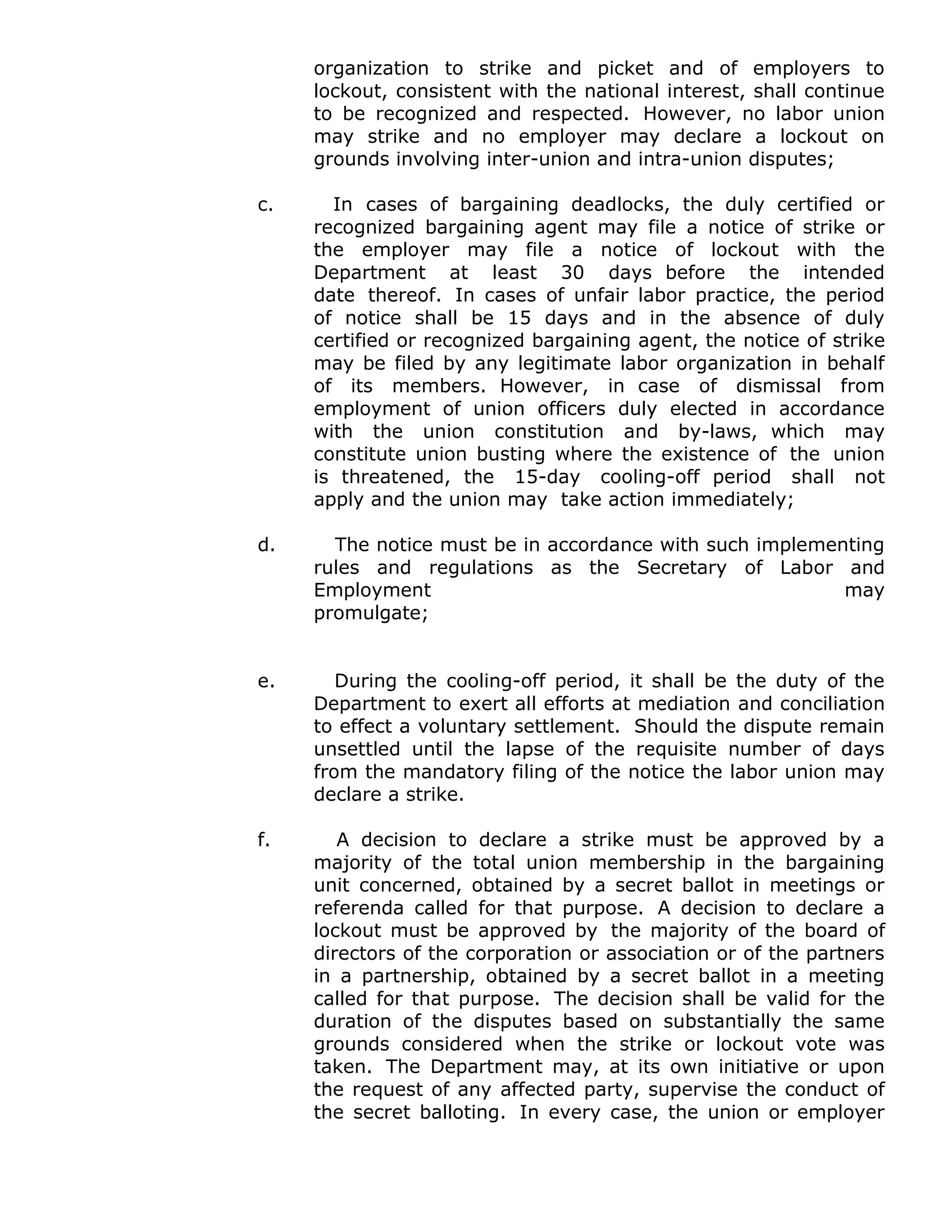 Strike and lockout | DOCX