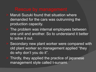 Strike at maruti suzuki | PPT