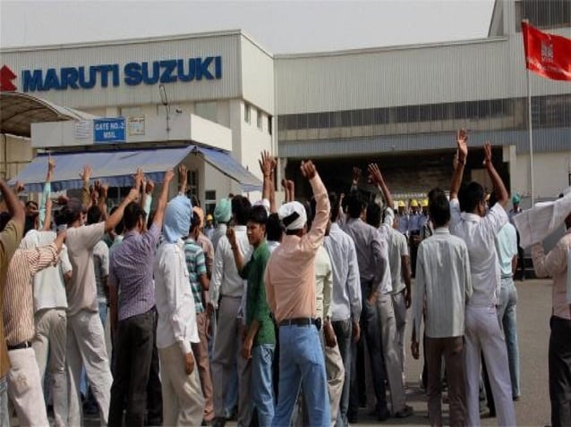 Strike at maruti suzuki | PPT