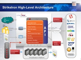 StrikeIron IronCloud API Web Service Publishing Platform SAAS | PPT