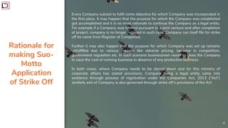 Voluntary Strike Off for Companies | PPTX | Bankruptcy | Business ...