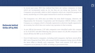 Company Strike off by ROC | PPTX