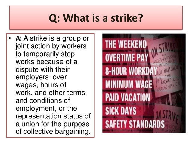 Strikes And Lockouts