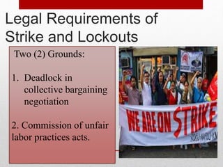 Strikes and lockouts | PPTX | Business | Business and Finance