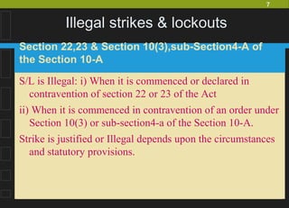 Strikes & lockouts final | PPT
