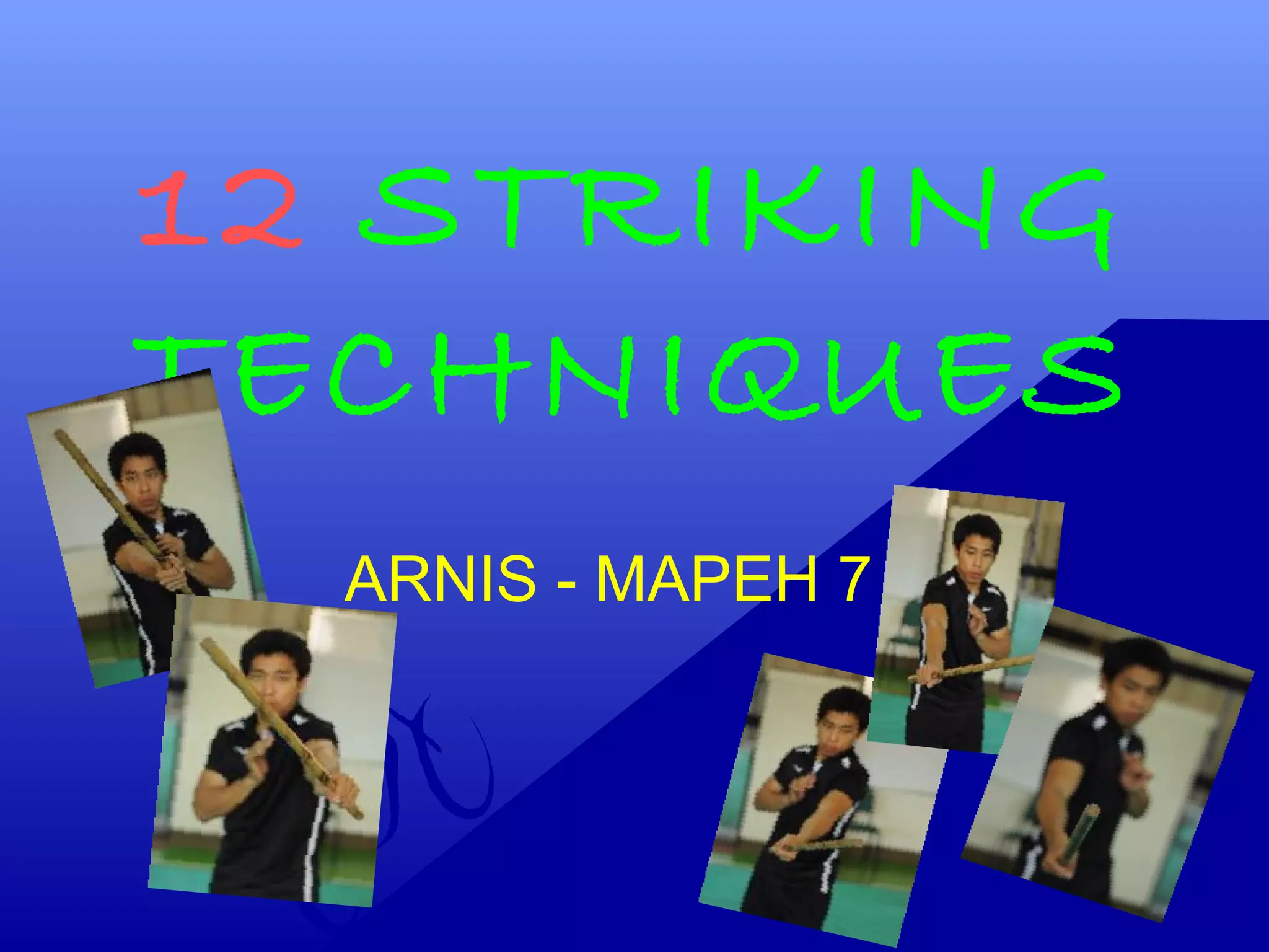 Striking techniques | PPT