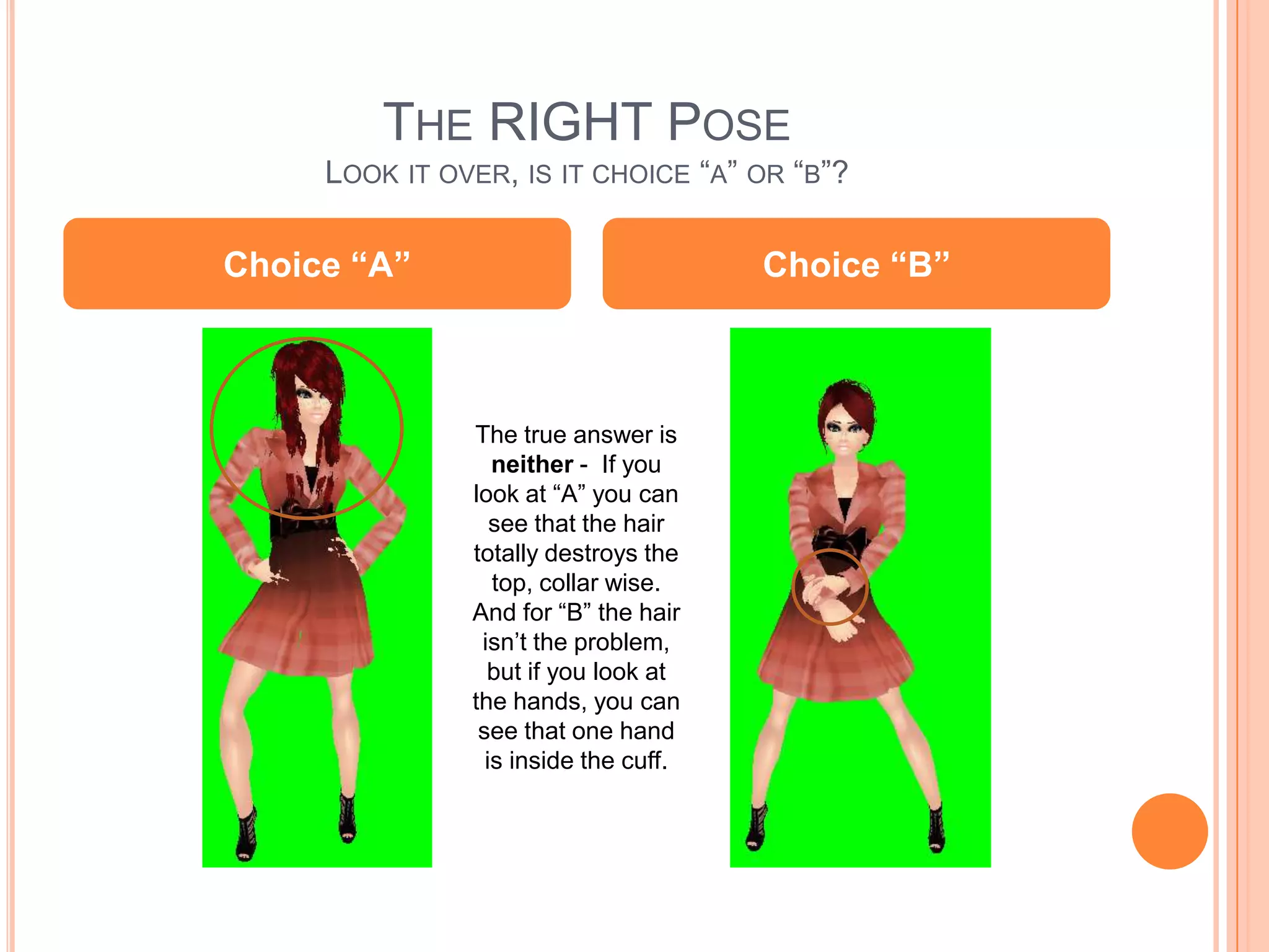 Striking The RIGHT Pose | PPT