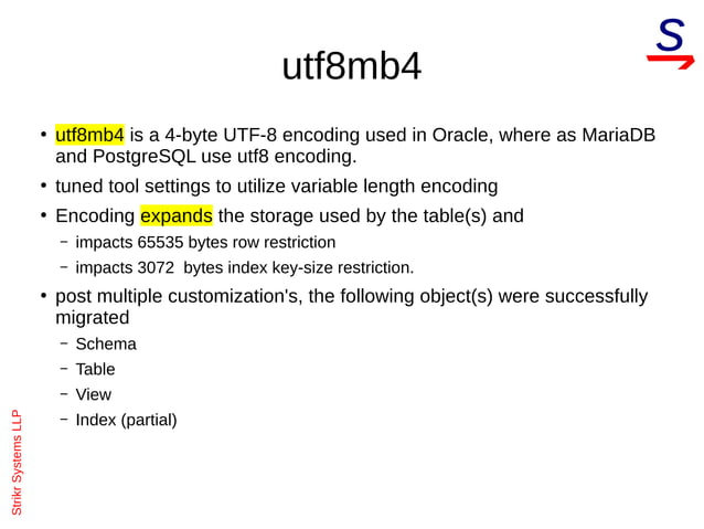 Oracle to PostgreSQL migration | PPT