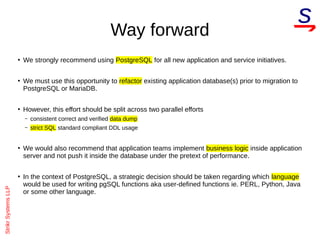 Oracle to PostgreSQL migration | PDF
