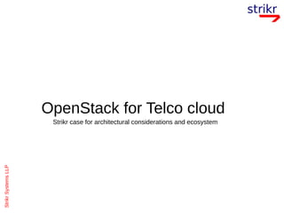 OpenStack for Telco Cloud | PDF