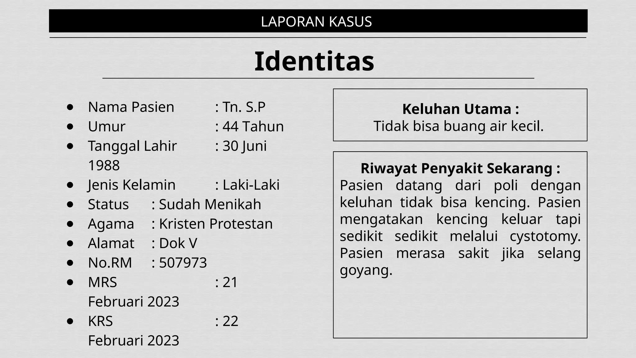 Striktur Urethra bedah urologi power point | PPT