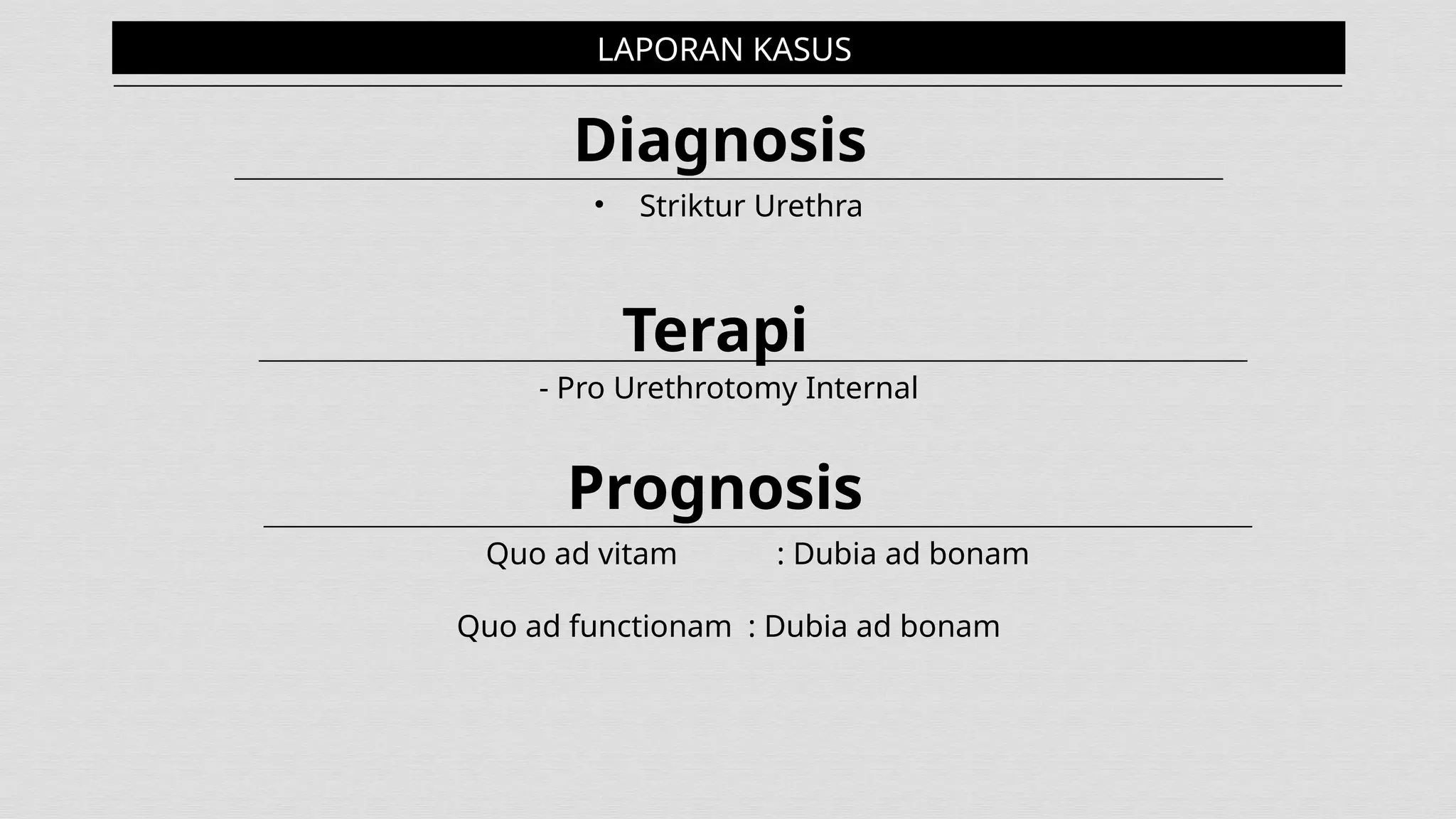 Striktur Urethra bedah urologi power point | PPT