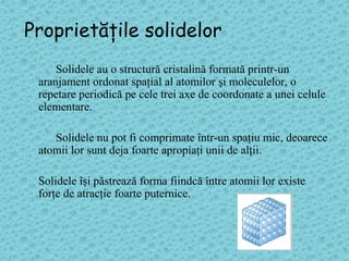 Stările de agregare1 | PPT