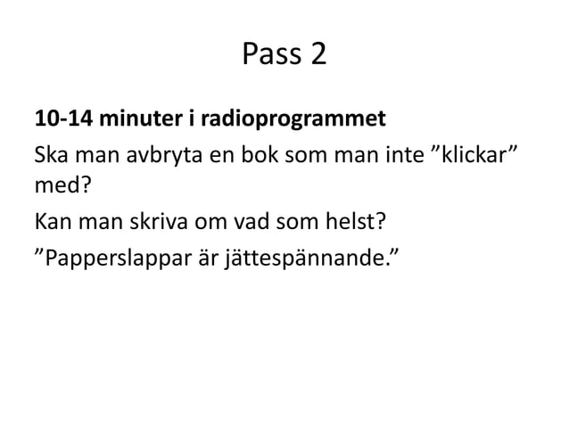 Strindberg ett halvt ark papper (svenska 1) | PPTX | Opera | Fine Art