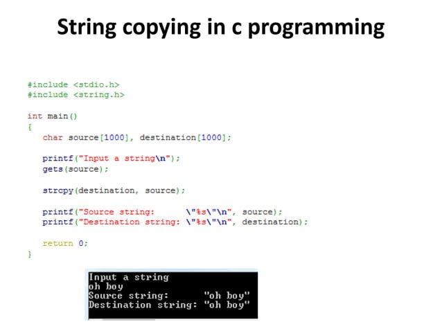 String | PPT