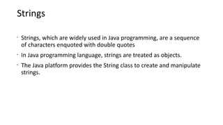 String.ppt | Programming Languages | Computing