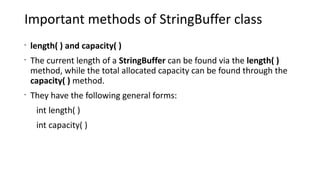 String.ppt | Programming Languages | Computing