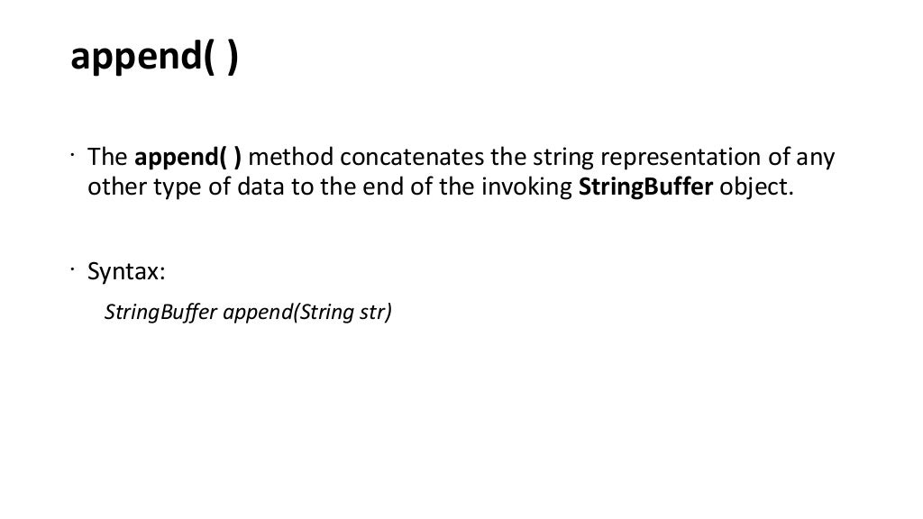 String.ppt