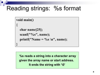 string.ppt | Programming Languages | Computing