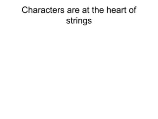 String manipulation techniques like string compare copy | PPT