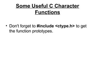 String manipulation techniques like string compare copy | PPT