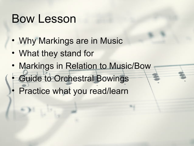 String Technique Shifting & Bow 1 8 08 | PPT