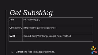 Strings and common operations | PPT