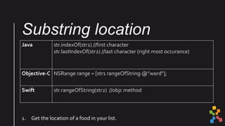Strings and common operations | PPT