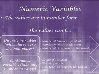 String & Numeric in SPSS | PPT