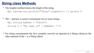 String and StringBufferString and StringBuffer e examples.pptx