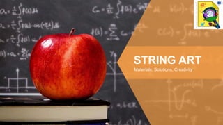 String art - Romania - Enriching Curricula with STEAM Implementations ...