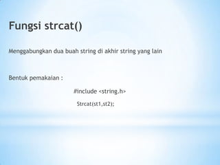 String baru | PPT