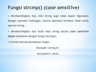 String baru | PPT
